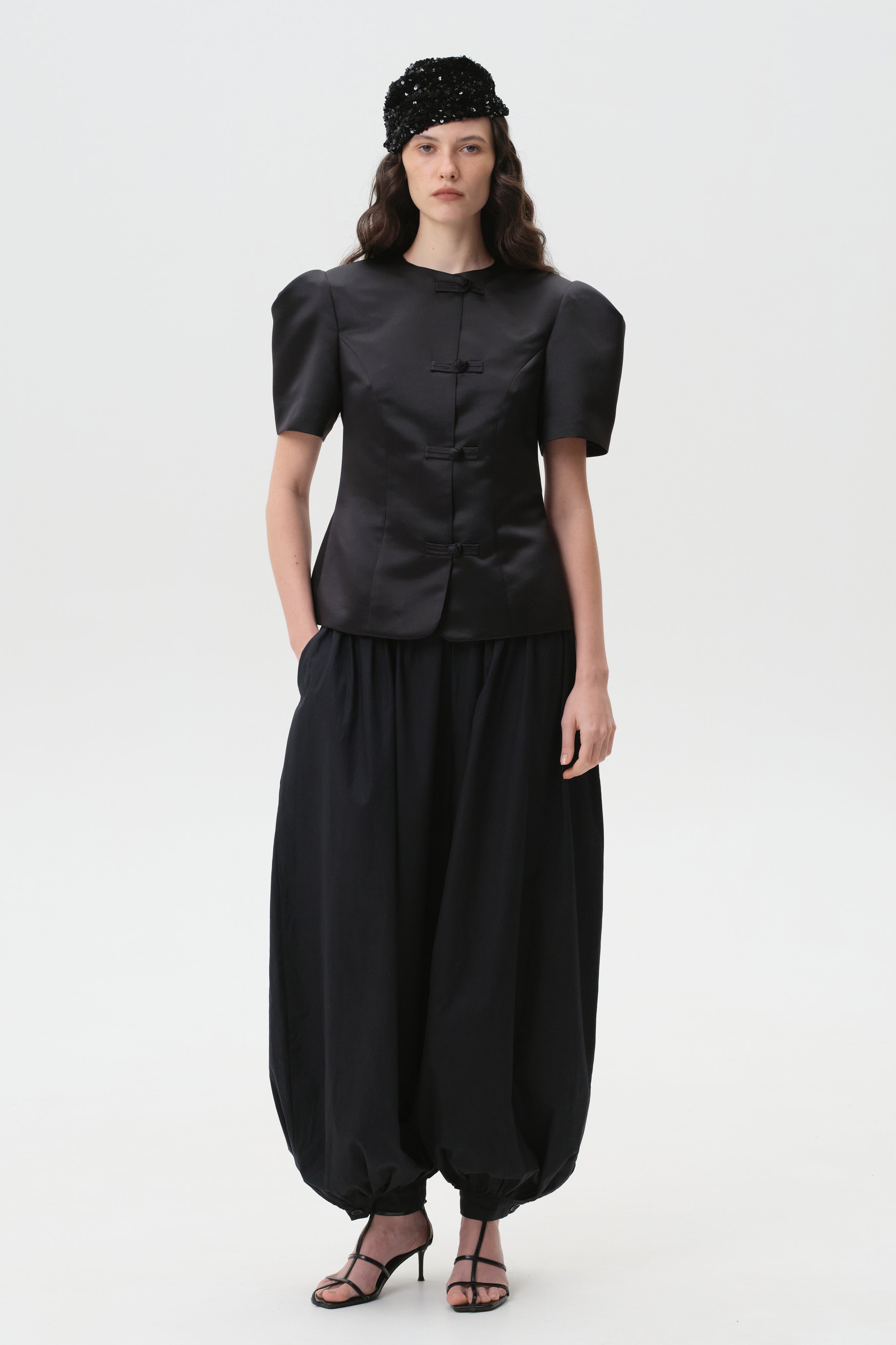 MANDARIN JACKET | BLACK – LOW POSH INT